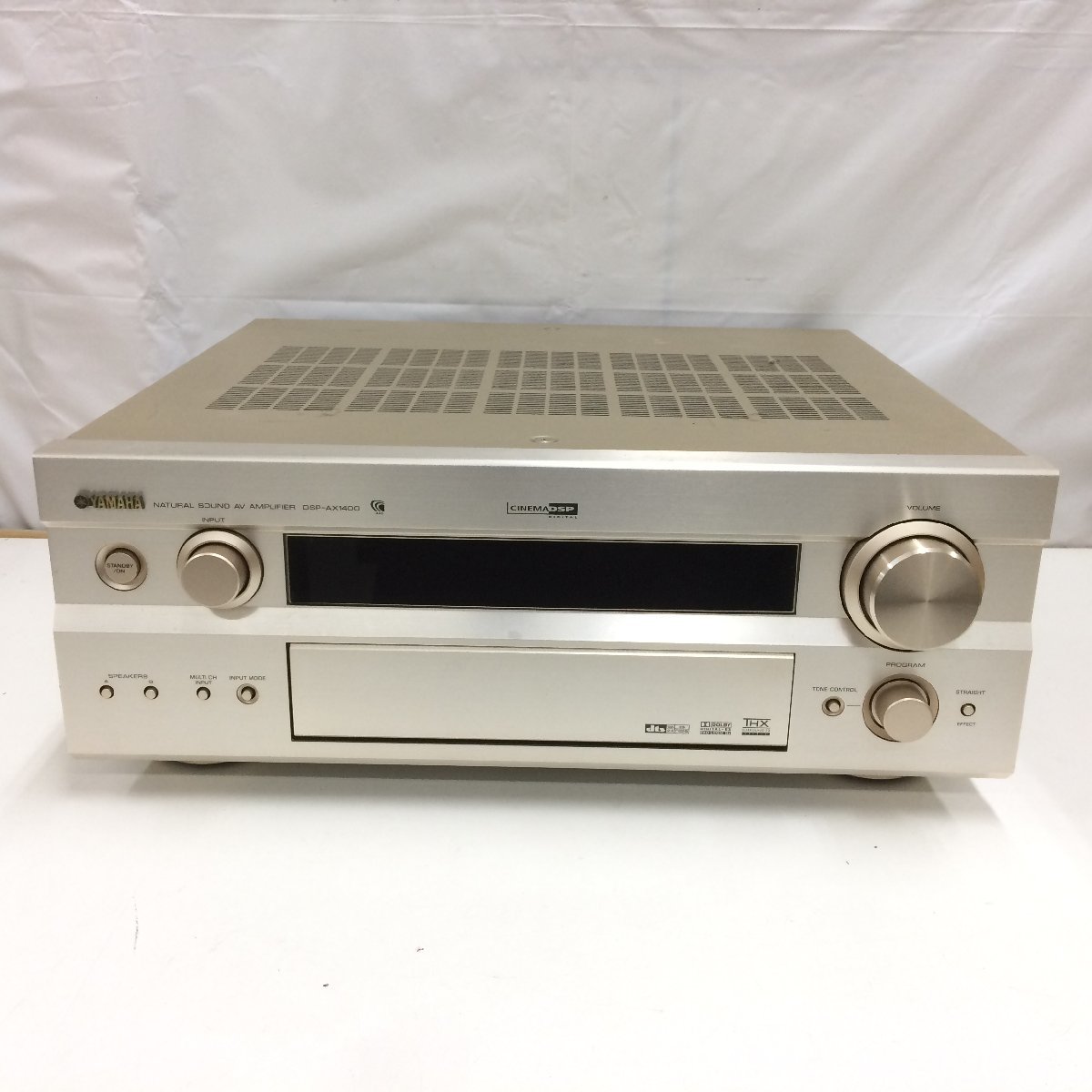 【傷や汚れあり】f162*160 ジャンク YAMAHA DSP-AX1400 AVアンプ リモコン付の落札情報詳細 - Yahoo ...