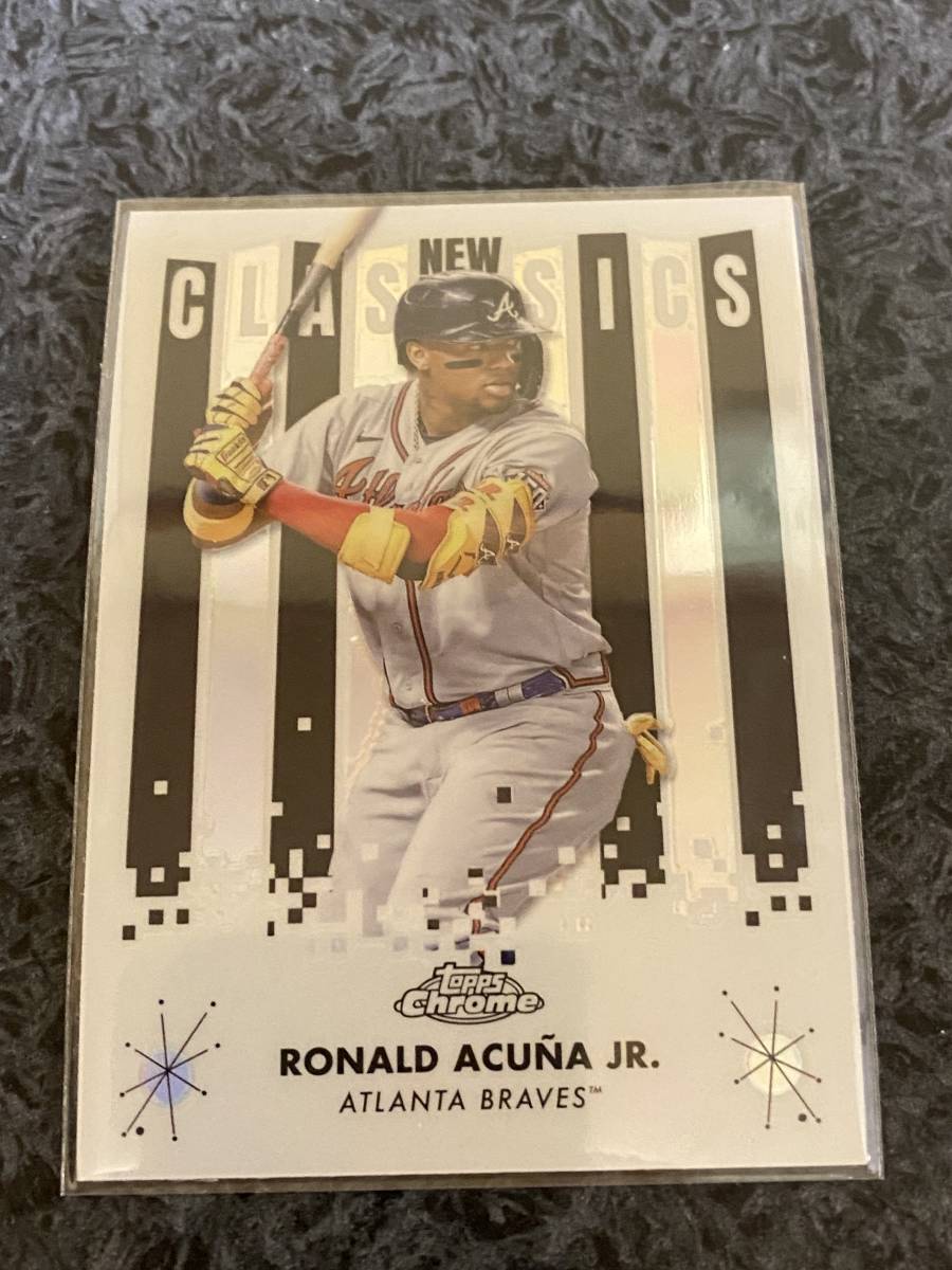 【未使用に近い】2022 TOPPS CHROME BASEBALL New Classics RONALD ACUNA JR.の落札情報詳細 ...