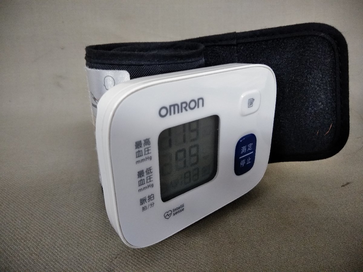 【やや傷や汚れあり】☆【血圧計】オムロン 手首式血圧計 HEM-6161 収納ケース付き☆T11-211wの落札情報詳細 - ヤフオク落札価格検索 オークフリー