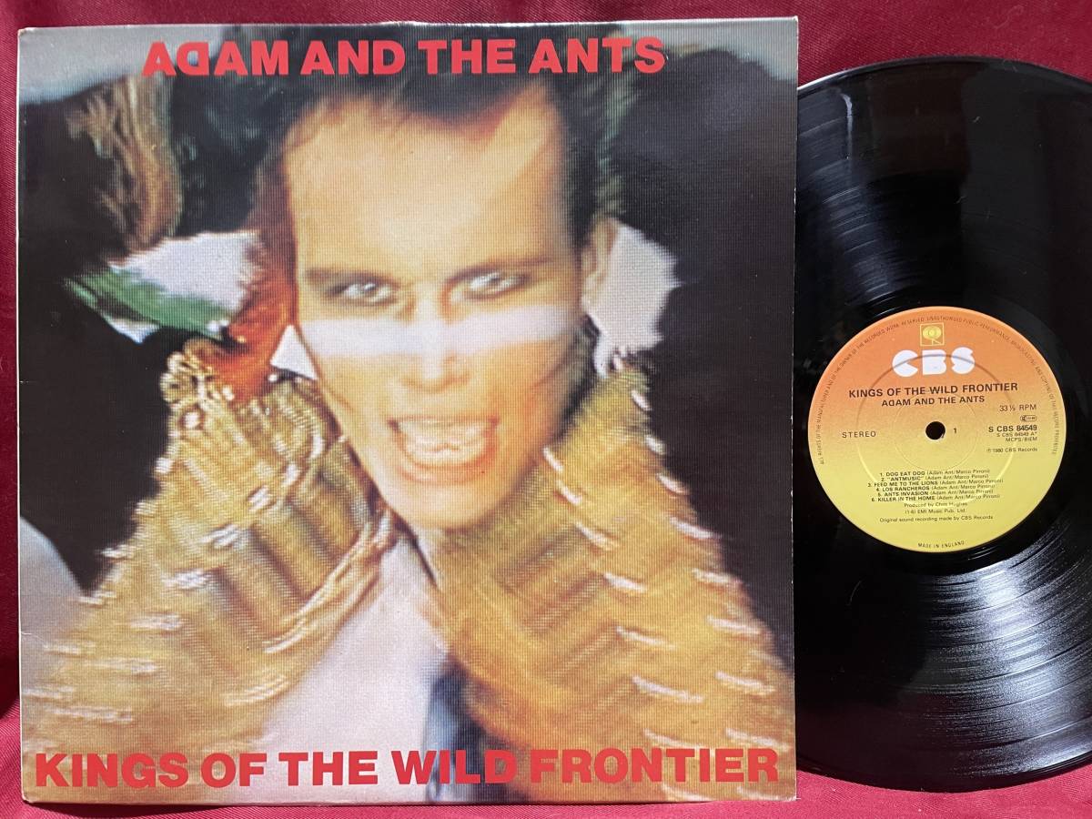 【傷や汚れあり】 1円開始! UKorg盤! ADAM AND THE ANTS KINGS OF THE WILD FRONTIER の落札情報詳細 - ヤフオク落札価格検索 オークフリー