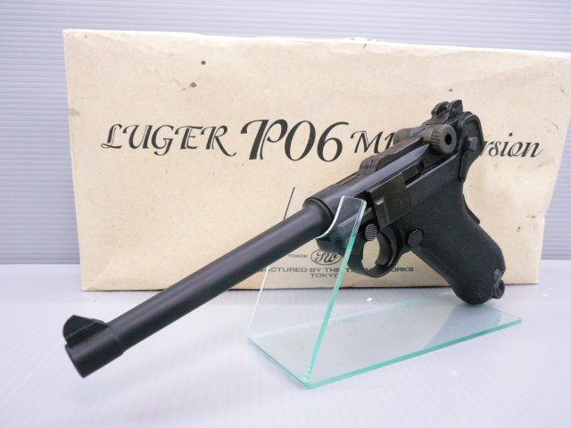 【やや傷や汚れあり】☆1円～訳有♪タナカ LUGER ルガー P-06 M1906 Ver 6inc GBB トグルアクション ガスブロー ...