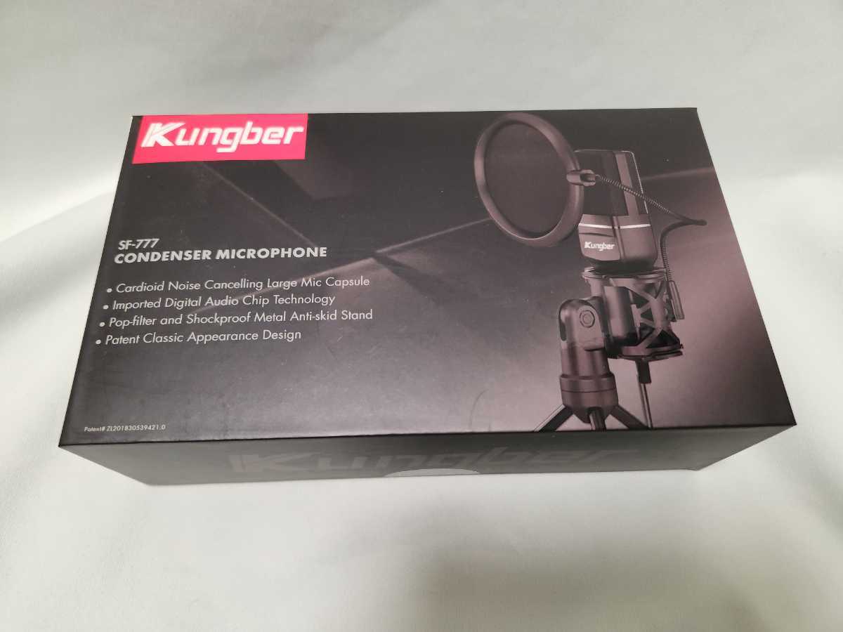 【未使用】1円〜 未開封新品 美品 Kungber SF−777 マイク パソコン 動画 録音 の落札情報詳細| ヤフオク落札価格情報 オークフリー