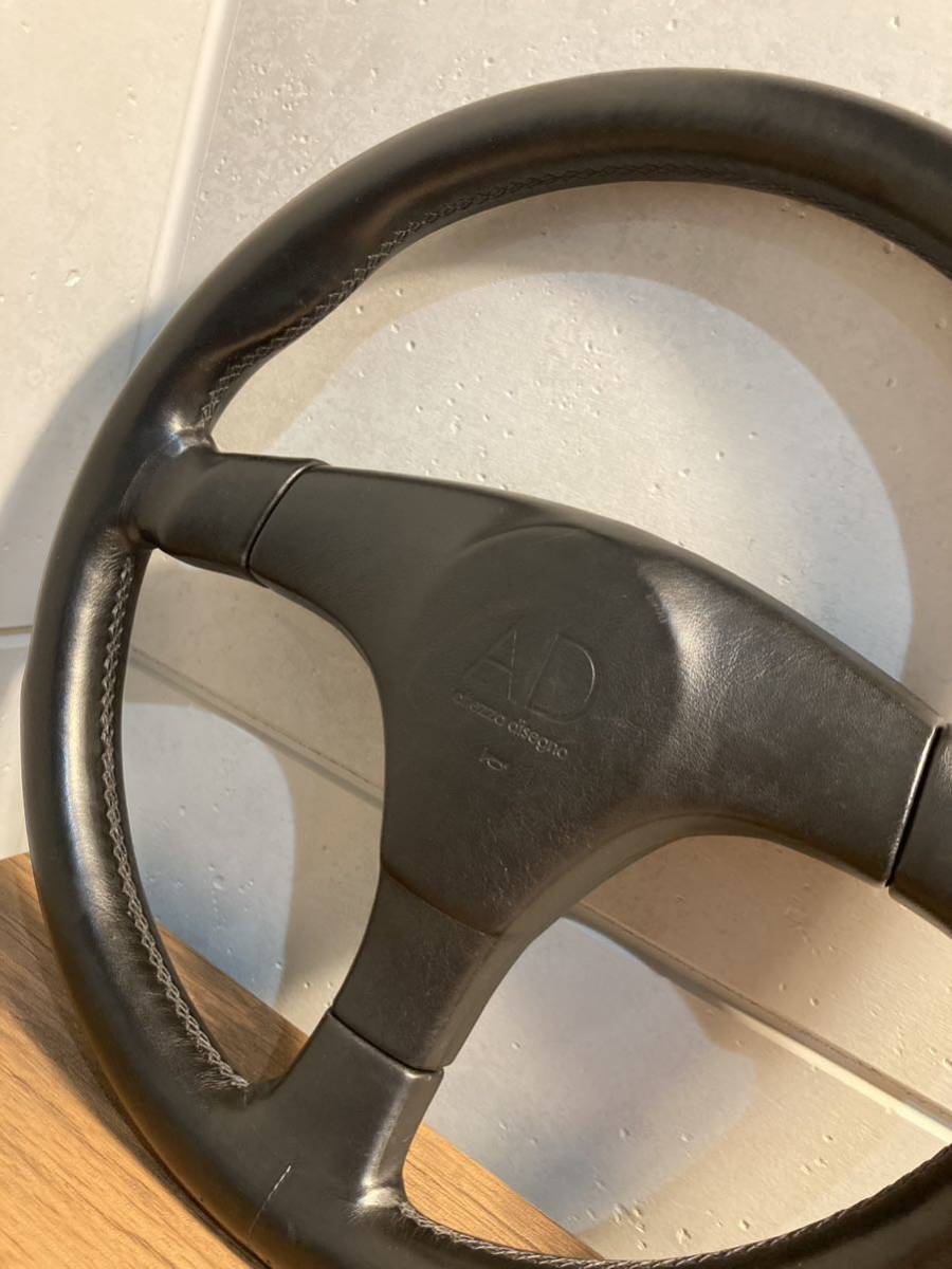 【傷や汚れあり】ATC AD altezza disegno ステアリング 36Φ 当時物 旧車 フルパッドMOMOモモNARDIナルディitalvolantiイタルボランテpersonal ...
