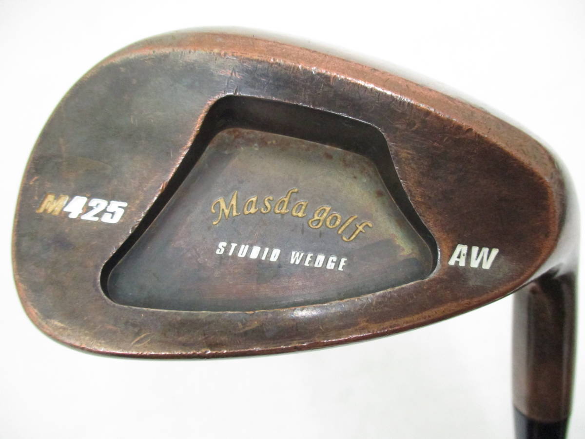 【傷や汚れあり】マスダゴルフ MASDA STUDIO WEDGE M425 銅メッキ仕上 AW(52°) DynamicGold(S200)の落札情報詳細 - ヤフオク落札価格検索 オークフリー