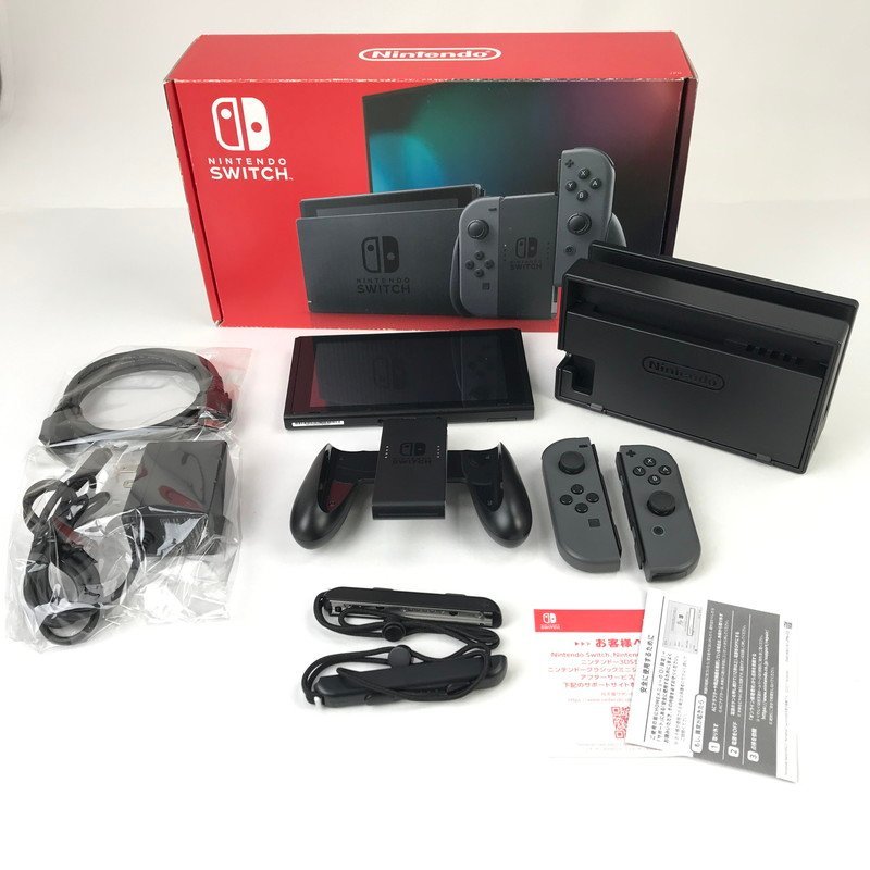 【やや傷や汚れあり】FUZ【中古品】 NintendoSWITCH ニンテンドースイッチ 新型 グレー 箱傷みあり 〈34-230212-YY ...
