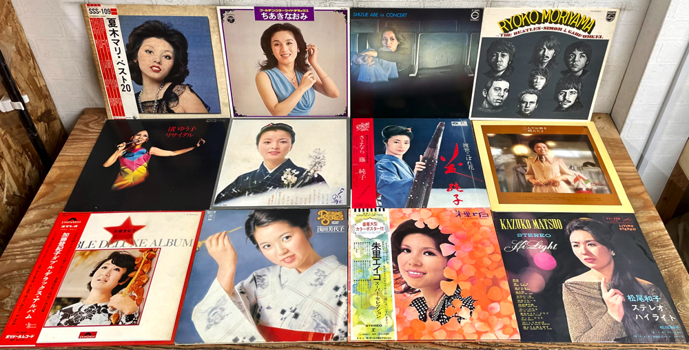 【傷や汚れあり】昭和 歌謡曲 女性歌手 60枚 Lp レコード 大量 セット 0211 ちあきなおみ 朱里エイコ 松尾和子 あべ静江 浅田美代子 梓みちよ 森山良子の落札情報詳細 ヤフオク 