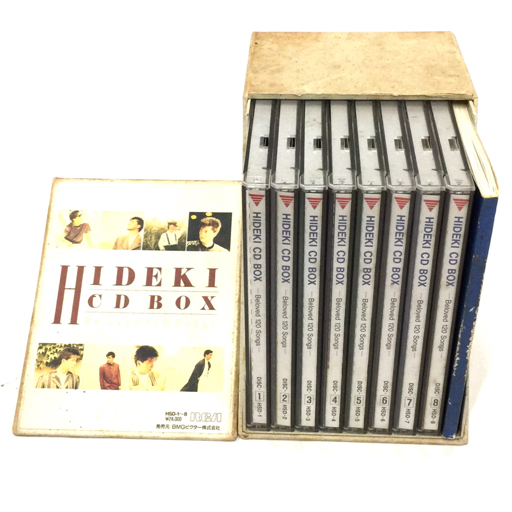 【やや傷や汚れあり】西城秀樹 HIDEKI CD BOX Belove 120 Songs CDセット 保存箱付 コレクション 懐メロ 歌謡曲 レトロ QR024-61の落札情報詳細 ...