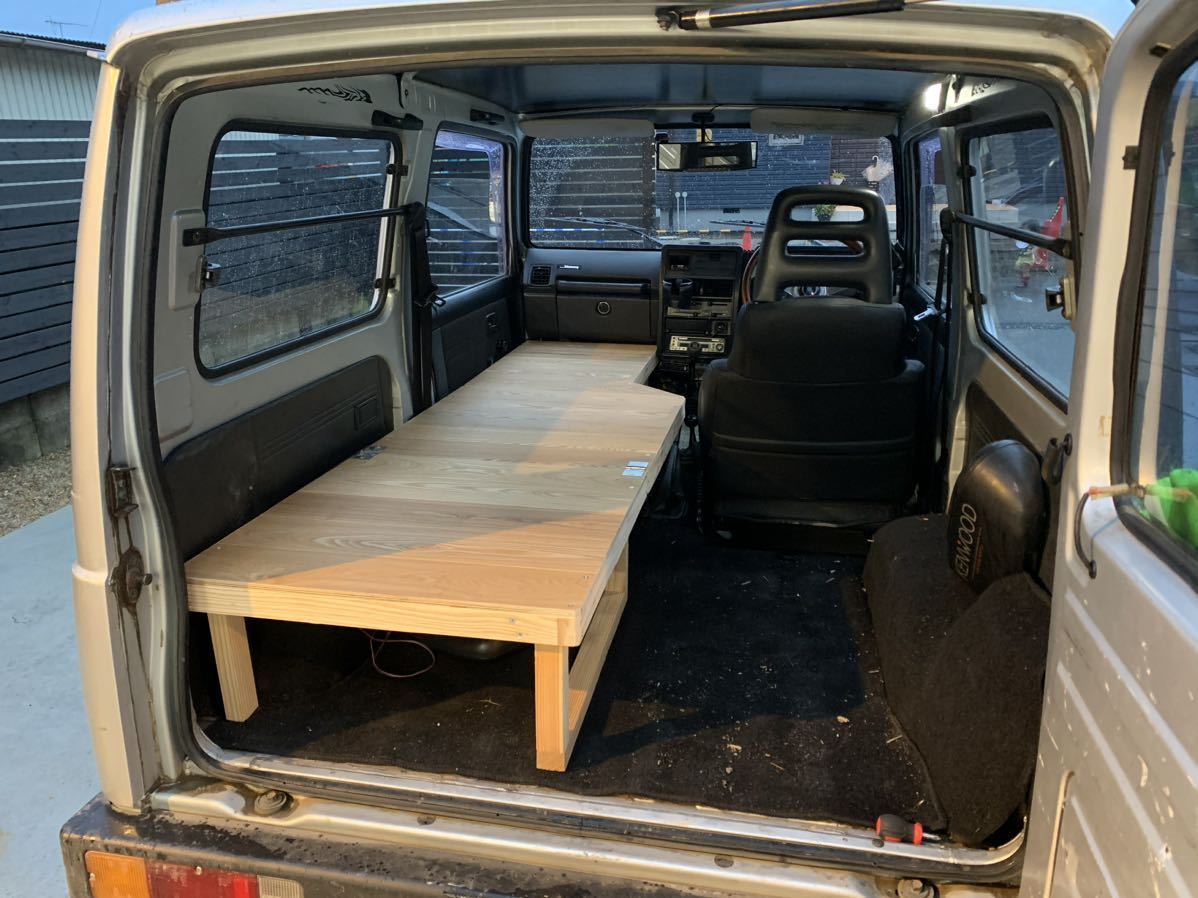 【やや傷や汚れあり】ジムニー JA11 車中泊ベッド 自作 JA71 JA12 JA22の落札情報詳細 - ヤフオク落札価格検索 オークフリー