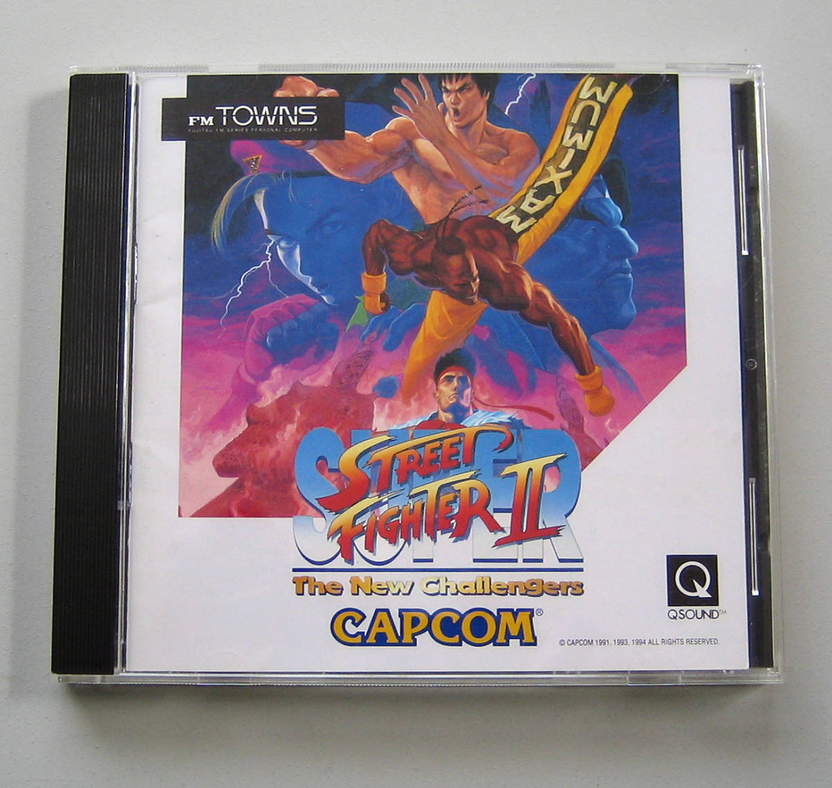 【やや傷や汚れあり】FM TOWNS スーパーストリートファイターⅡ STREET FIGHTER II CAPCOMの落札情報詳細 - ヤフオク落札価格検索 オークフリー