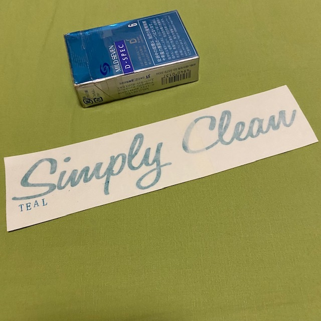 【未使用】Simply Clean 抜きステッカー ティール USDM JDM シンプリークリーンの落札情報詳細 - ヤフオク落札価格検索 ...