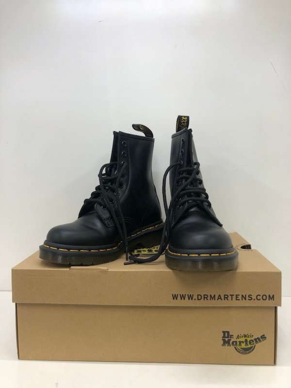 【目立った傷や汚れなし】230203SK230320 ドクターマーチン 1460 8 ホールブーツ 10072004 UK3 22cm ブラック スムース DR. MARTENSの落札情報詳細 ...