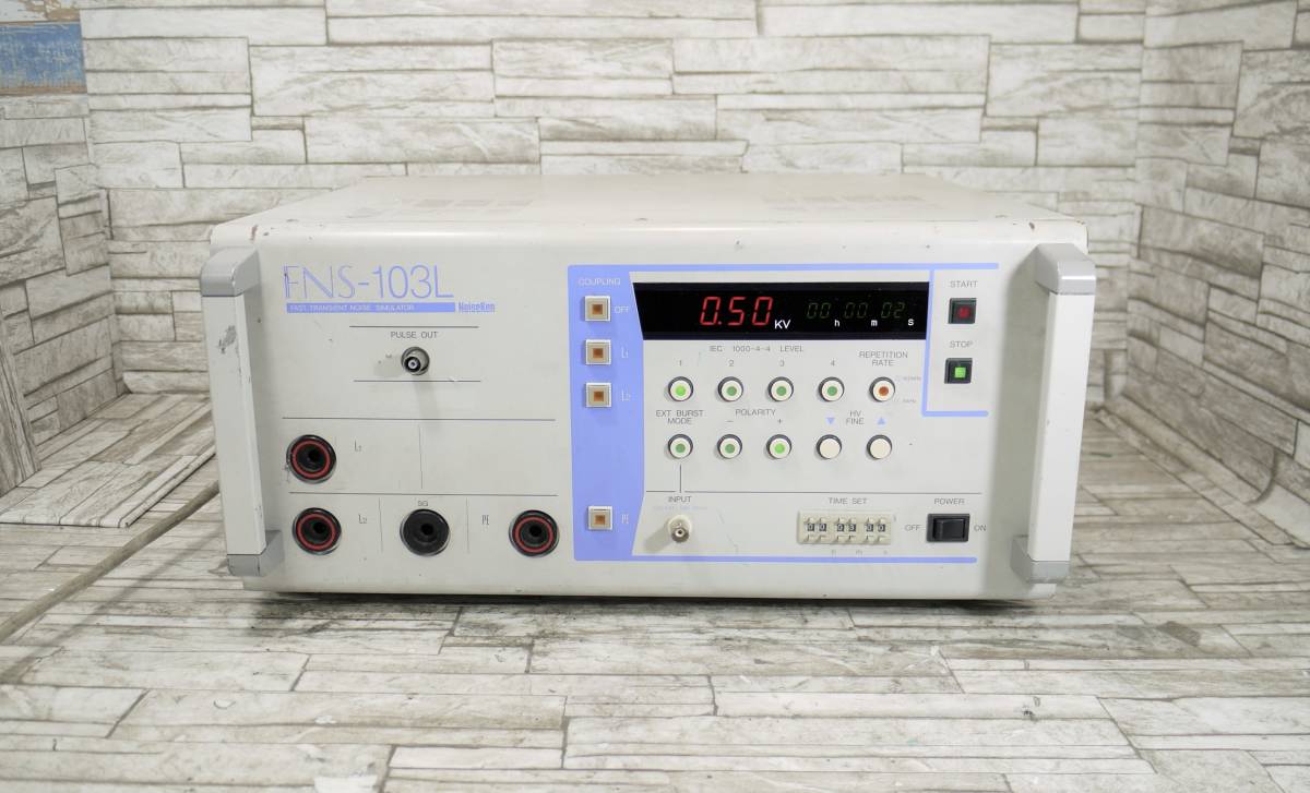 【傷や汚れあり】NoiseKen FAST TRANSIENT NOISE SIMULATOR FNS-103L ノイズ研究所の落札情報詳細 ...