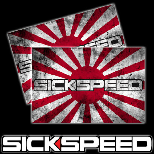 【未使用】SICKSPEED 日章ステッカー Ver.2 1枚 USDM JDM スタンス ドリフト シックスピード 痛車 アニメ アメリカ ...