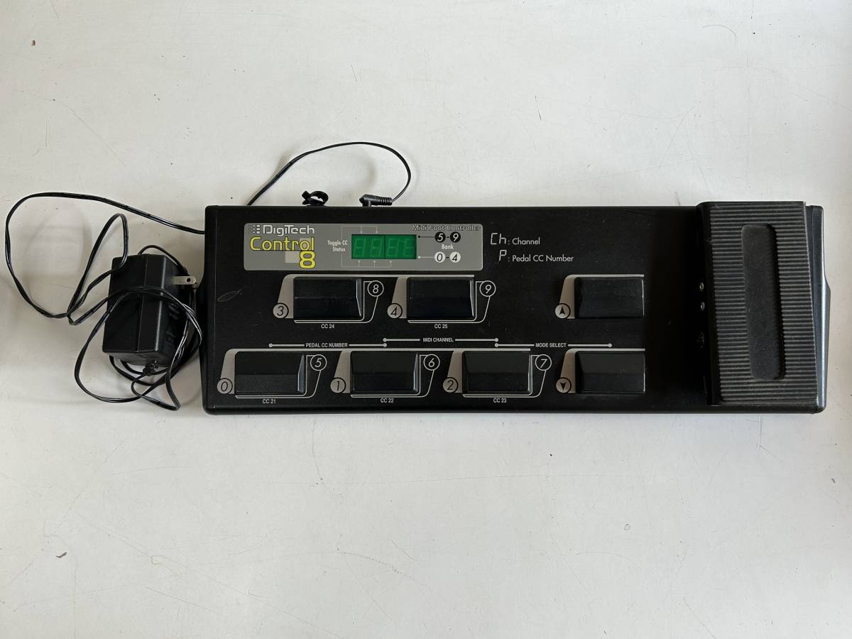 【傷や汚れあり】Wj174 Digitec デジテック フットコントローラー Control 8 MIDI 8-JA 音響機器 通電OKの落札 ...