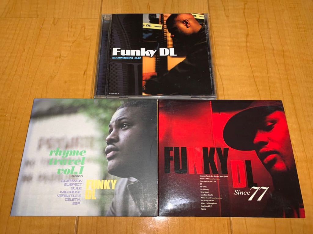 【やや傷や汚れあり】【国内盤CD】Funky DL / ファンキー DL アルバム3枚セット / Blackcurrent Jazz / Rhyme Travel Vol.1 / Since ...