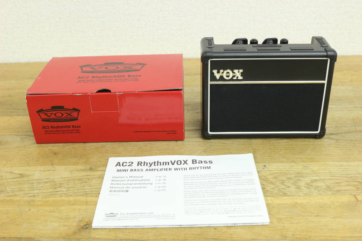【傷や汚れあり】VOX/ヴォックス AC2 RhythmVOX Bass ギター/ベース ミニアンプの落札情報詳細 - ヤフオク落札価格検索 オークフリー