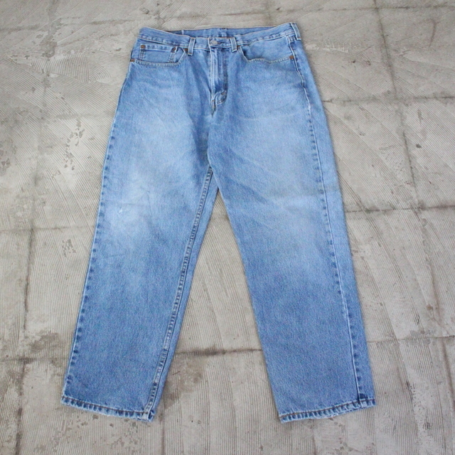 【傷や汚れあり】E926 2000年代製 Levis リーバイス 550デニムパンツ 00s 表記34インチ ジーパン ジーンズ アメカジ バギー 古着 古着卸 激安 希少 検 90sの落札 ...
