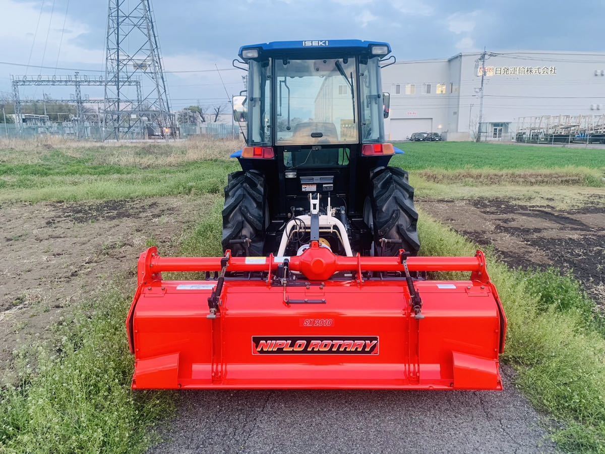 【やや傷や汚れあり】イセキ トラクターGEAS AT46 ハイスピード 4WD 46馬力 ニプロロータリー付の落札情報詳細 - ヤフオク落札 ...