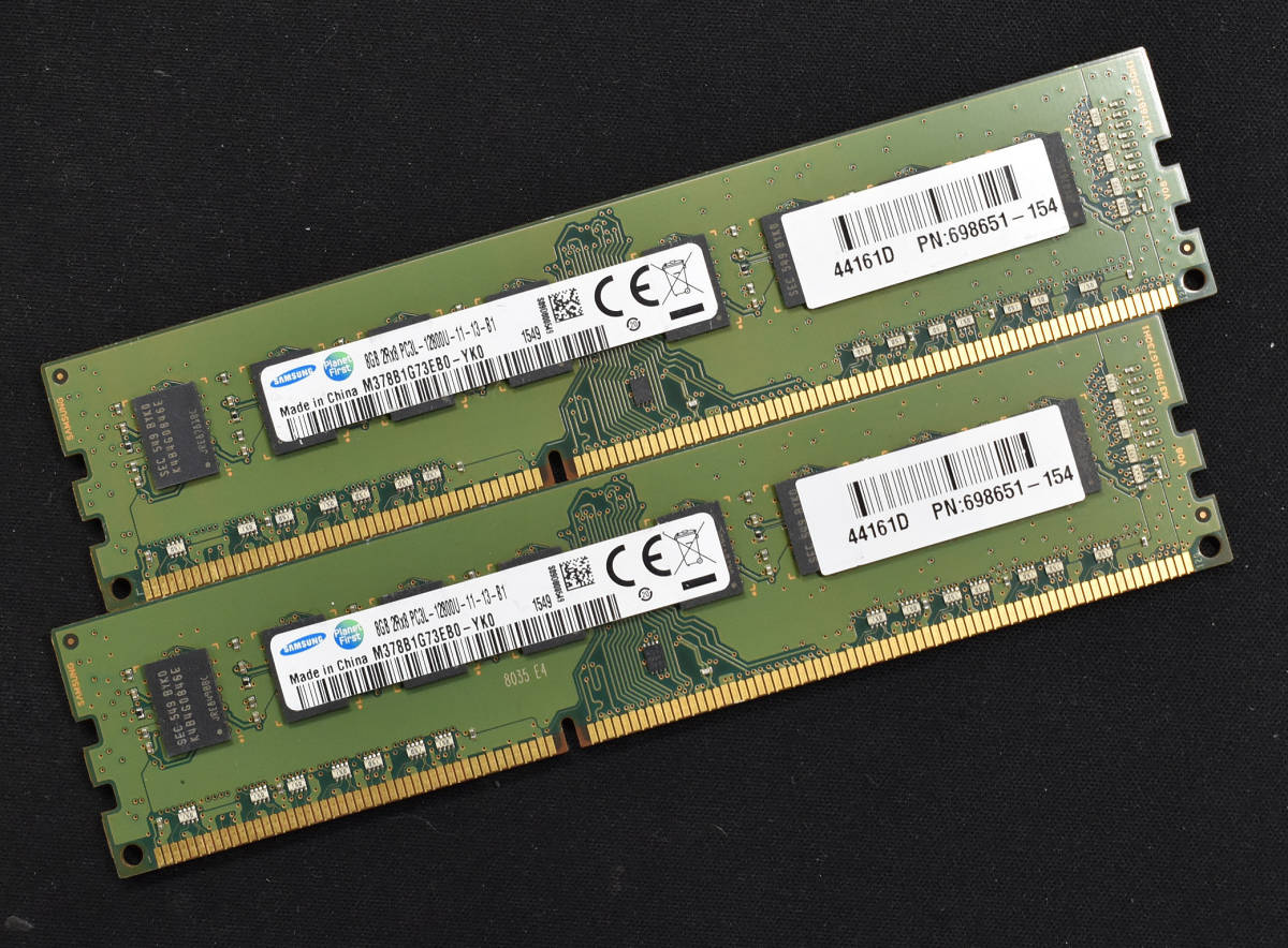 【目立った傷や汚れなし】♪♪ Samsung PC3L-12800 SO-DIMM 8GB ♪♪の落札情報詳細 - ヤフオク落札価格検索 オークフリー