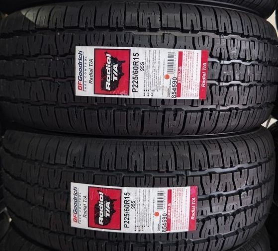 【未使用】急遽入荷 入荷少量 BFグッドリッチ ラジアル T/A 225/60R15 95S 2本 2022年製 新品 正規品 225/60-15 アメ車 御用達の落札情報詳細 - Yahoo ...