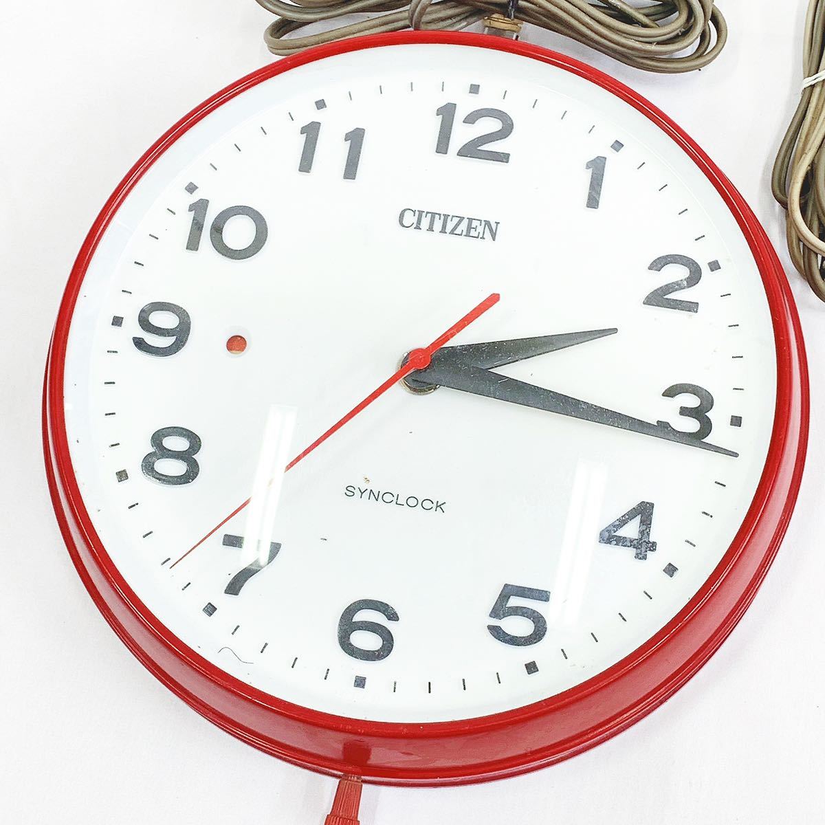 【やや傷や汚れあり】昭和レトロ CITIZEN S0602-A101 SYNCLOCK 掛け時計 シチズン の落札情報詳細 - ヤフオク落札 ...