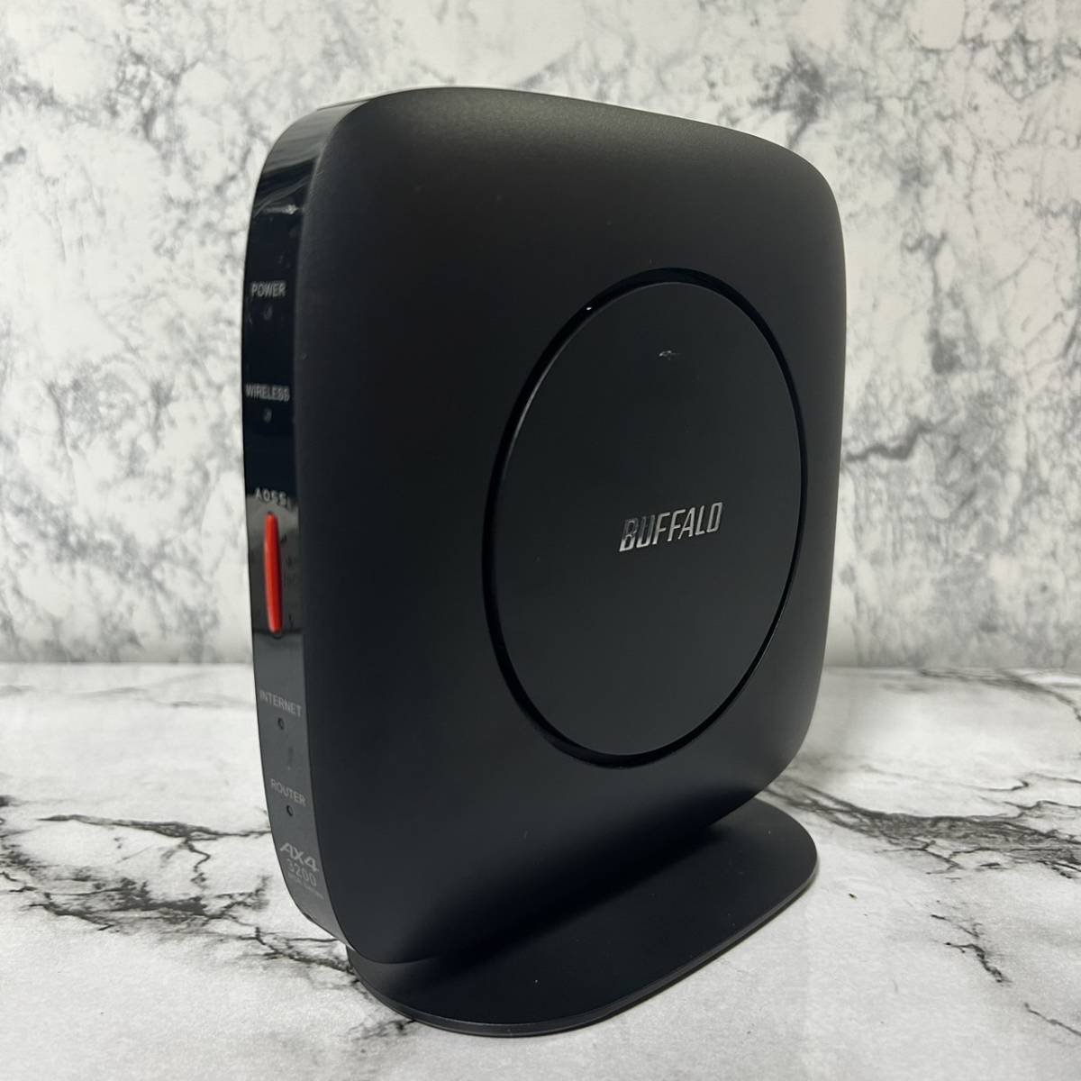 【未使用に近い】バッファロー WiFi 無線LAN 中継機 Wi-Fi6 11ax / 11ac 1201+573Mbps Easy Mesh ...