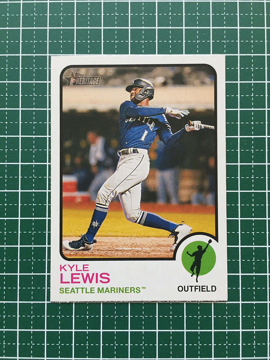 【目立った傷や汚れなし】★TOPPS MLB 2022 HERITAGE #261 KYLE LEWIS[SEATTLE MARINERS ...