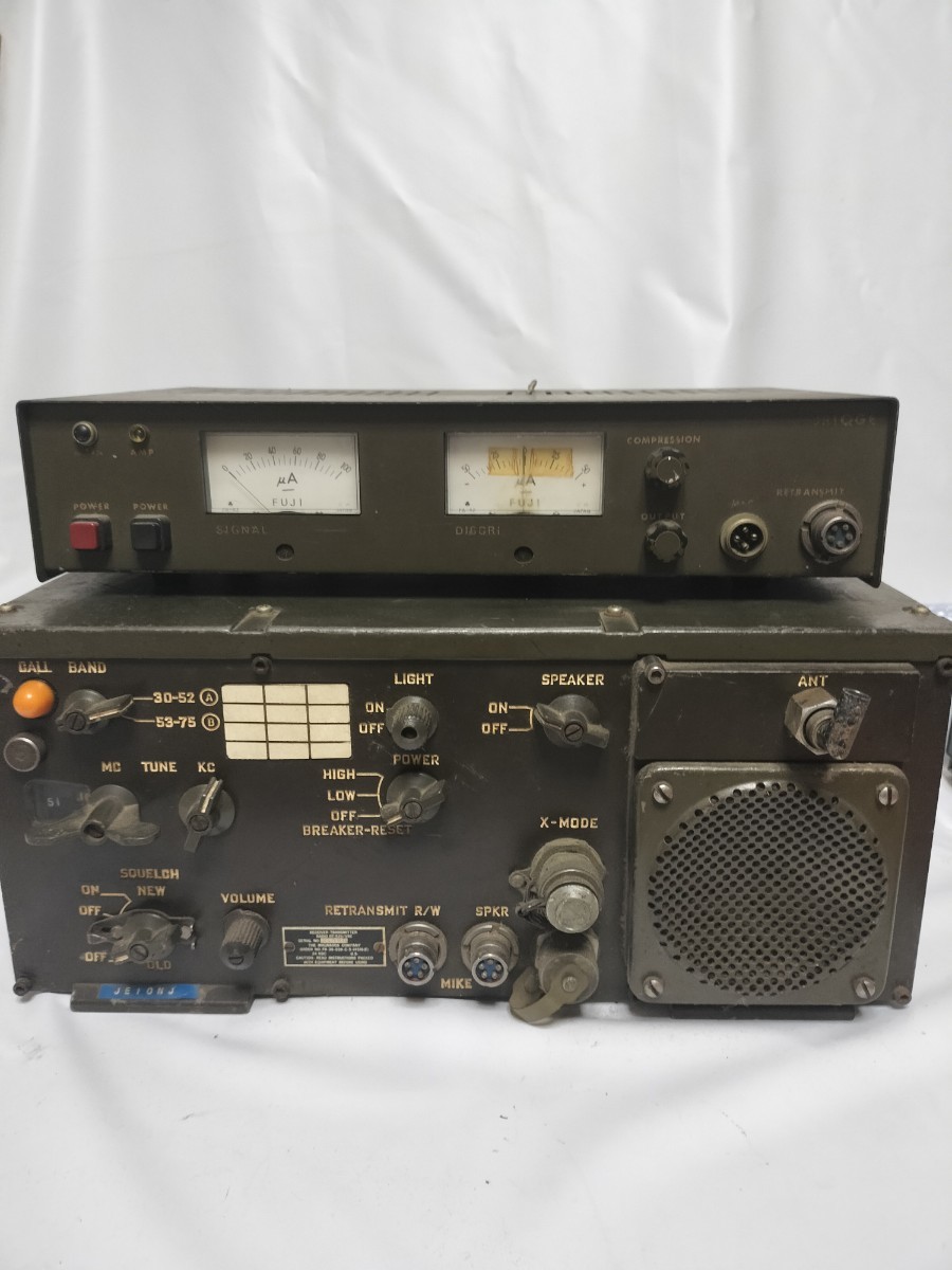 【やや傷や汚れあり】RECEIVER-TRANSMITTER RADIO RT-524無線機受信機 おもさ25kgの落札情報詳細 - ヤフオク ...