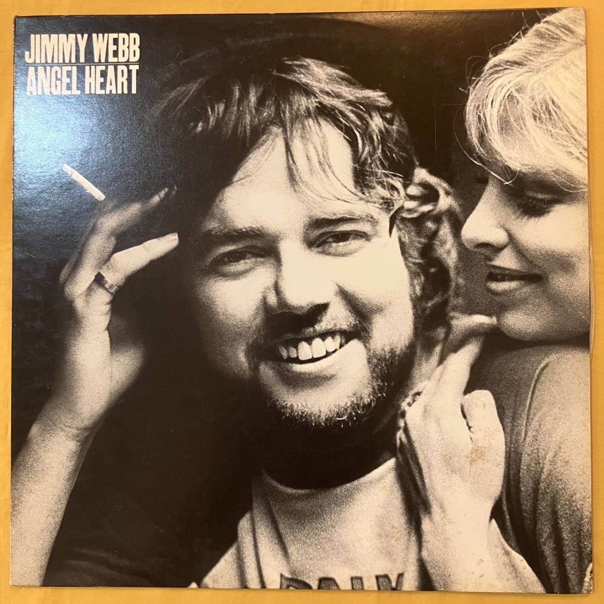 【未使用に近い】05H 美盤 ジミー・ウェップ Jimmy Webb / エンジェル・ハート Angel Heart 25AP2352 LP ...