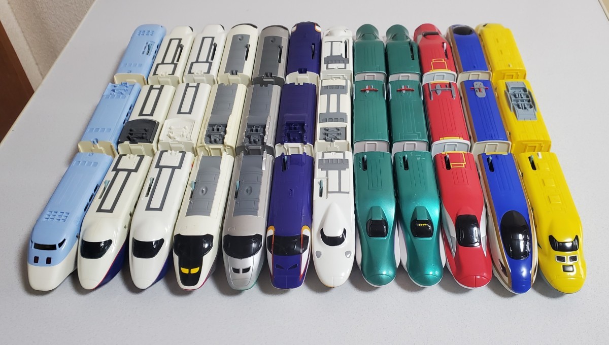 【傷や汚れあり】かがやき こまち はやぶさ MAX つばさ はやて あさまドクターイエロー E1 E2 E3 E4 E5 E6 923形 大量 まとめ 廃番 絶版 廃盤 プラレールの落札情報 ...