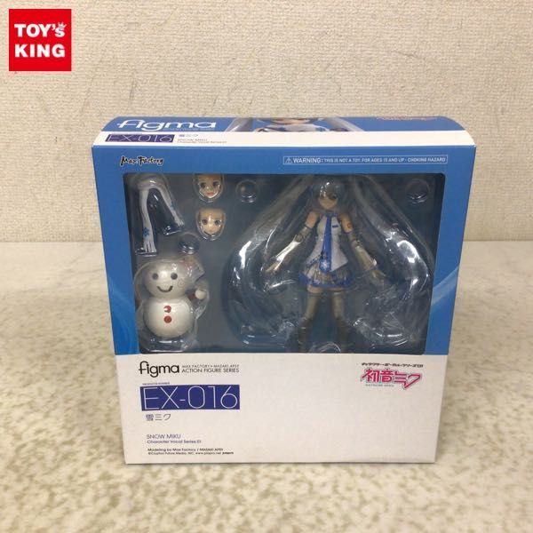 【未使用に近い】1円〜 未開封 figma EX-016 雪ミク フィギュアの落札情報詳細 - ヤフオク落札価格検索 オークフリー