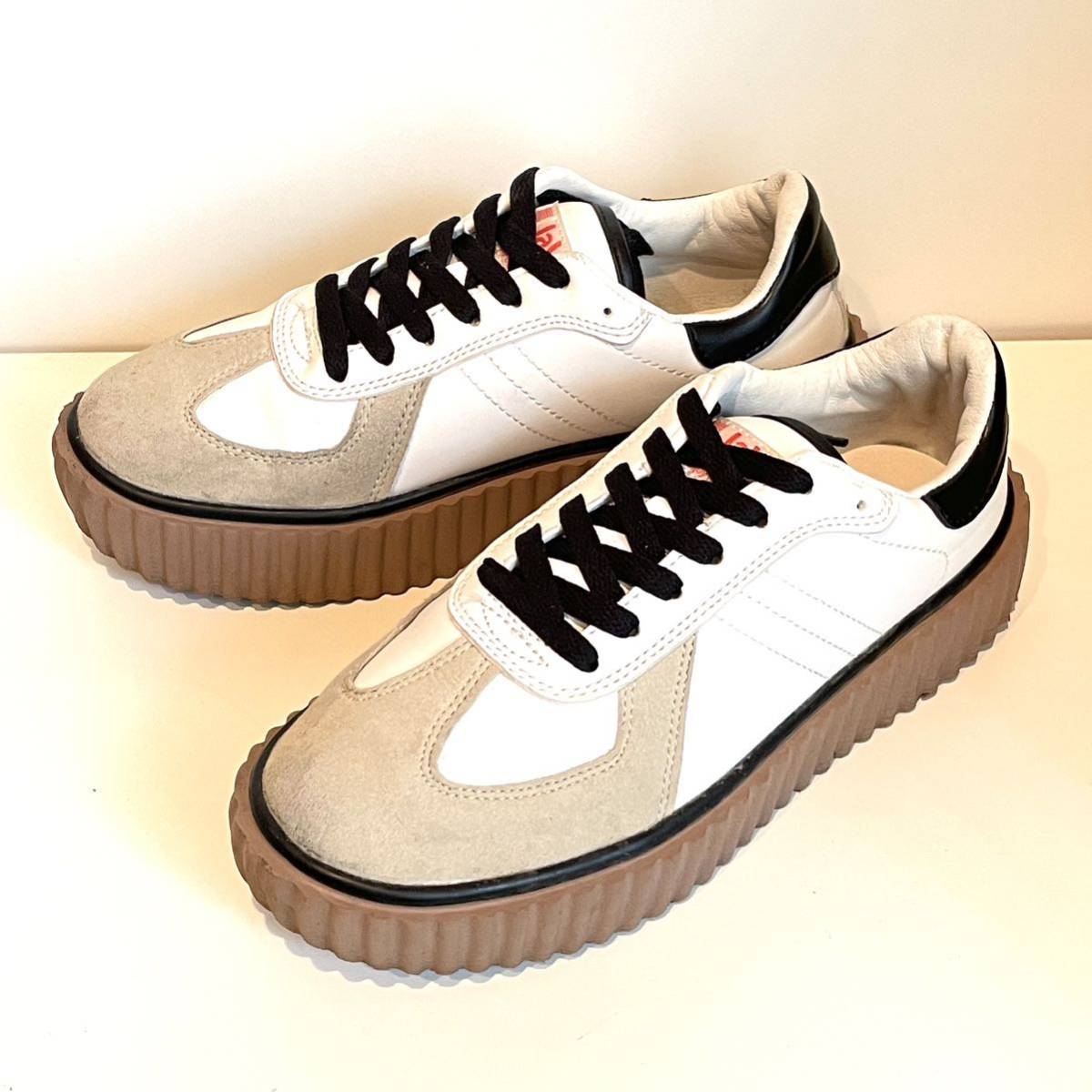 【やや傷や汚れあり】★Java ジャバ★RETRO LITE レトロライト 超軽量 厚底 スニーカー JVM1129002 ダッド ホワイト 男女兼用 サイズM/YY21の落札情報詳細 ...