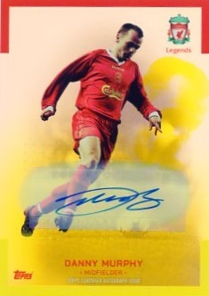 【目立った傷や汚れなし】2022-23 TOPPS LIVERPOOL Team Set DANNY MURPHY マーフィー 直筆サイン ...