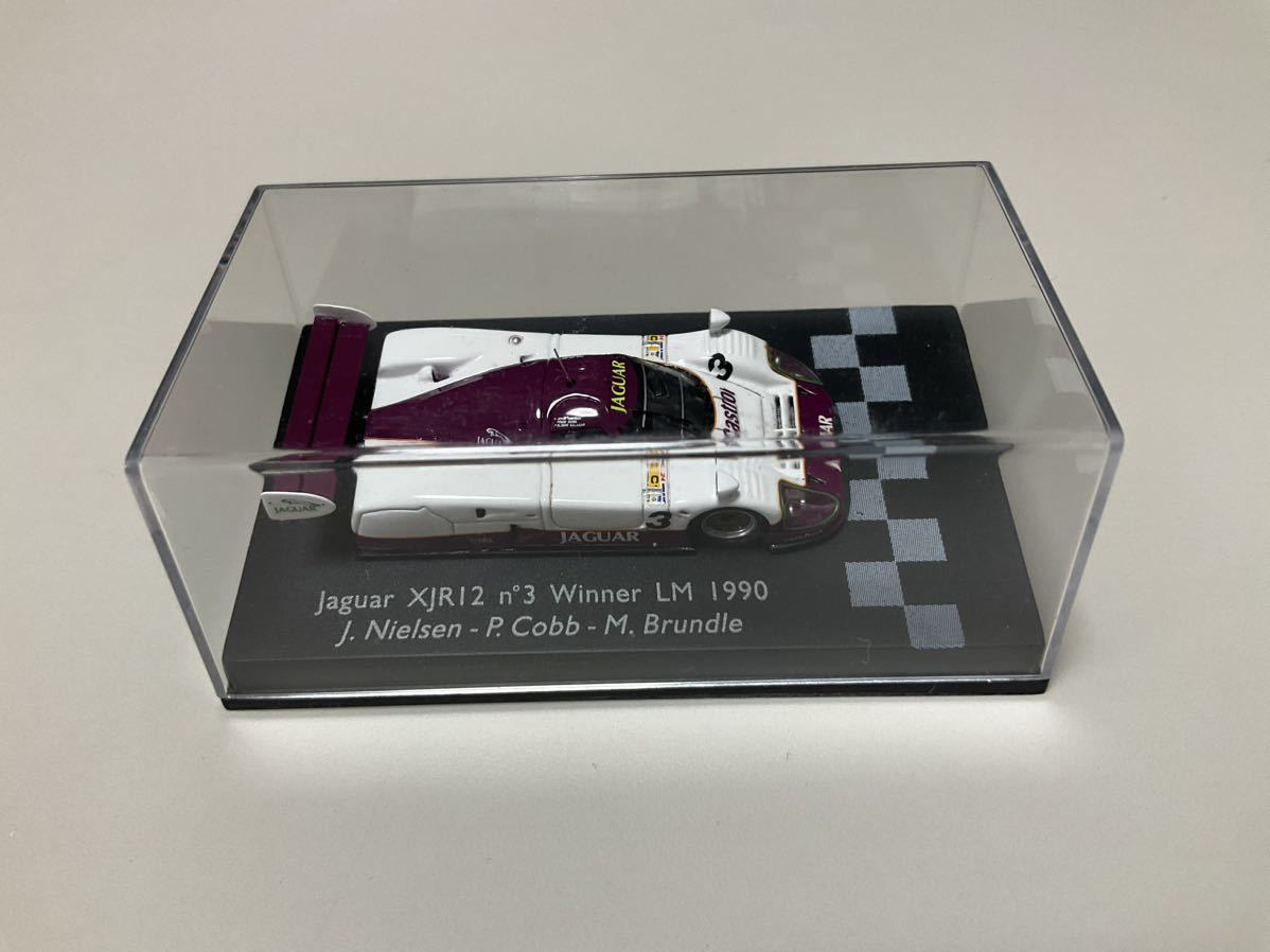 【未使用に近い】 SPARK スパーク 1/87 ジャガー XJR12 No.3 ル・マン24時間レース ウィナー シルクカット デカール付属 ...