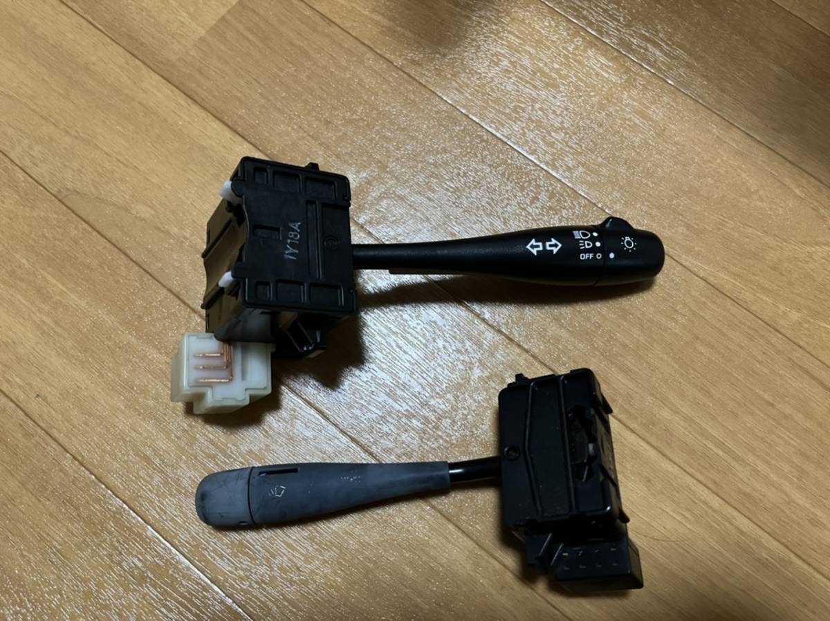 パジェロミニ H56A ディマースイッチ コンビネーションスイッチ ワイパースイッチ ライトスイッチ 純正 18262伊Tの落札情報詳細 ...