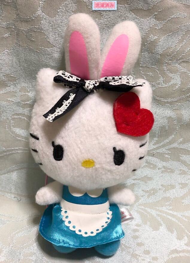 【傷や汚れあり】2014 HELLO KITTY 不思議の国のアリス アリス ウサギ ぬいぐるみ マスコット ハローキティ うさぎ 兎 キティ ※洗濯済みの落札情報詳細 - Yahoo ...