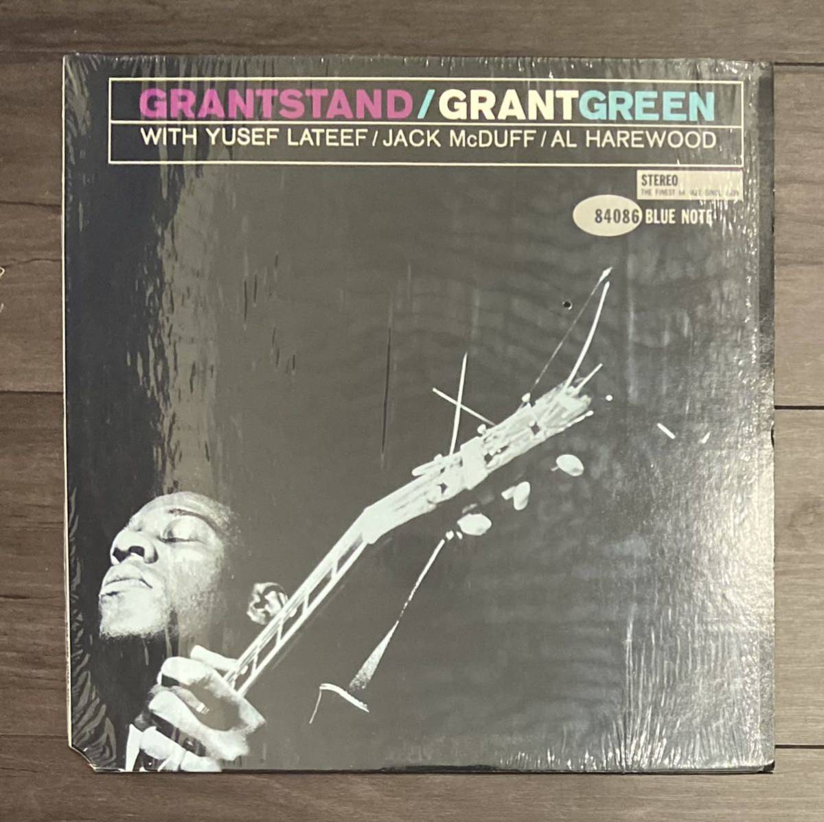 【目立った傷や汚れなし】US盤 Grant Green / Grantstand 黒音符ラベル BST-8406 Yusef Lateef参加 ...