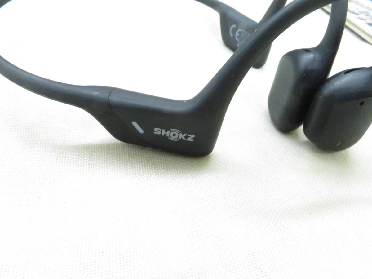 【やや傷や汚れあり】越☆☆13 ※動作確認済み※ After Shokz アフターショックス S810 骨伝導イヤホン ワイヤレスイヤホン の ...