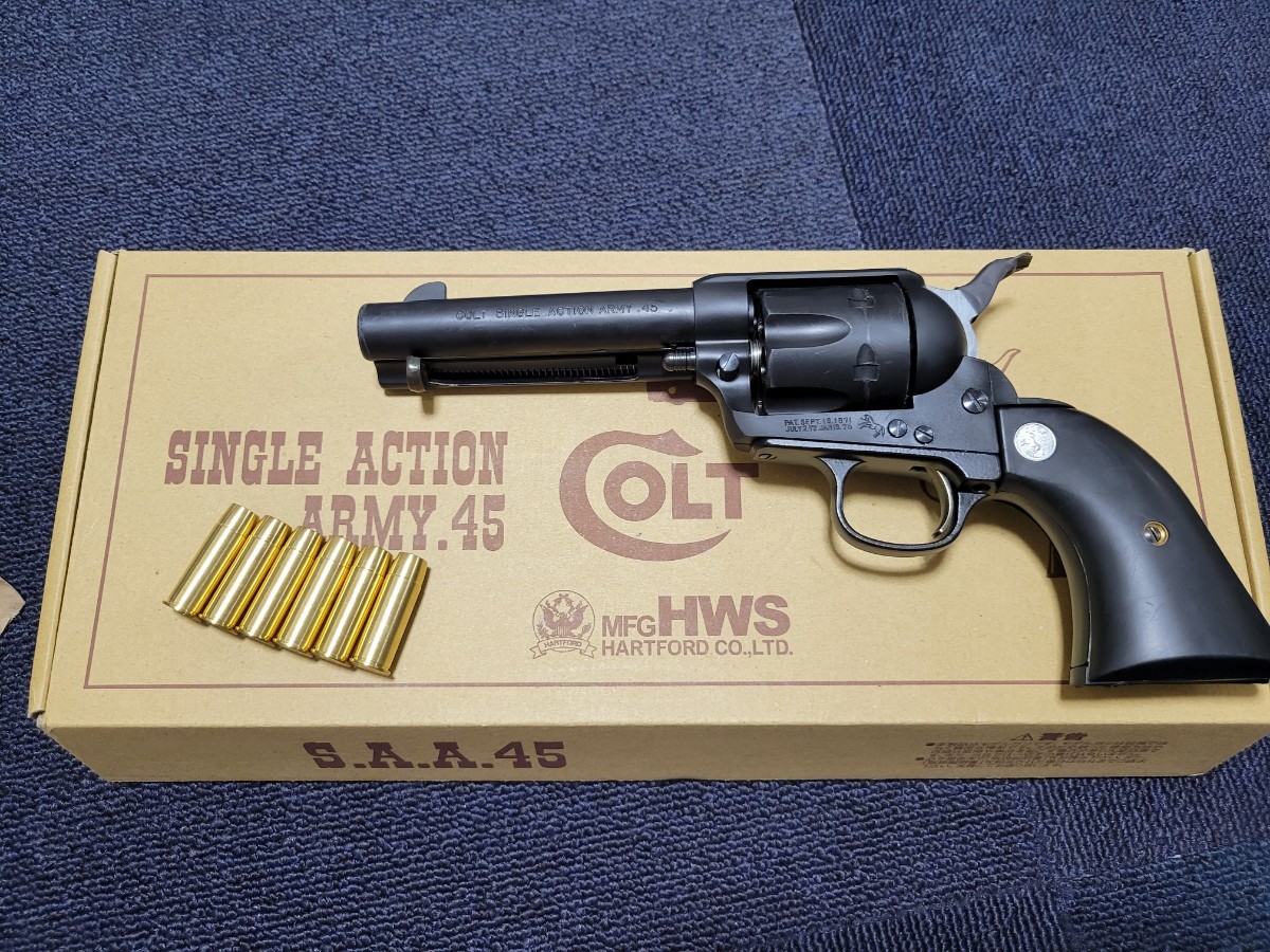 【目立った傷や汚れなし】HWS SAA ラバーモデル モデルガン ハートフォード シビリアンの落札情報詳細 - ヤフオク落札価格検索 オークフリー