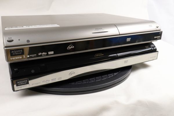 【全体的に状態が悪い】EM-101299【ジャンク】AQUOSハイビジョンレコーダー 2台セット [DV-ACW75] [DV-AC72] シャープ(SHARP)【通電OK】中古の落札情報詳細 ...