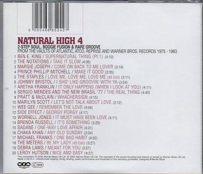 【やや傷や汚れあり】V.A. / Natural High 4: 2-Step Soul, Boogie Fusion & Rare ...