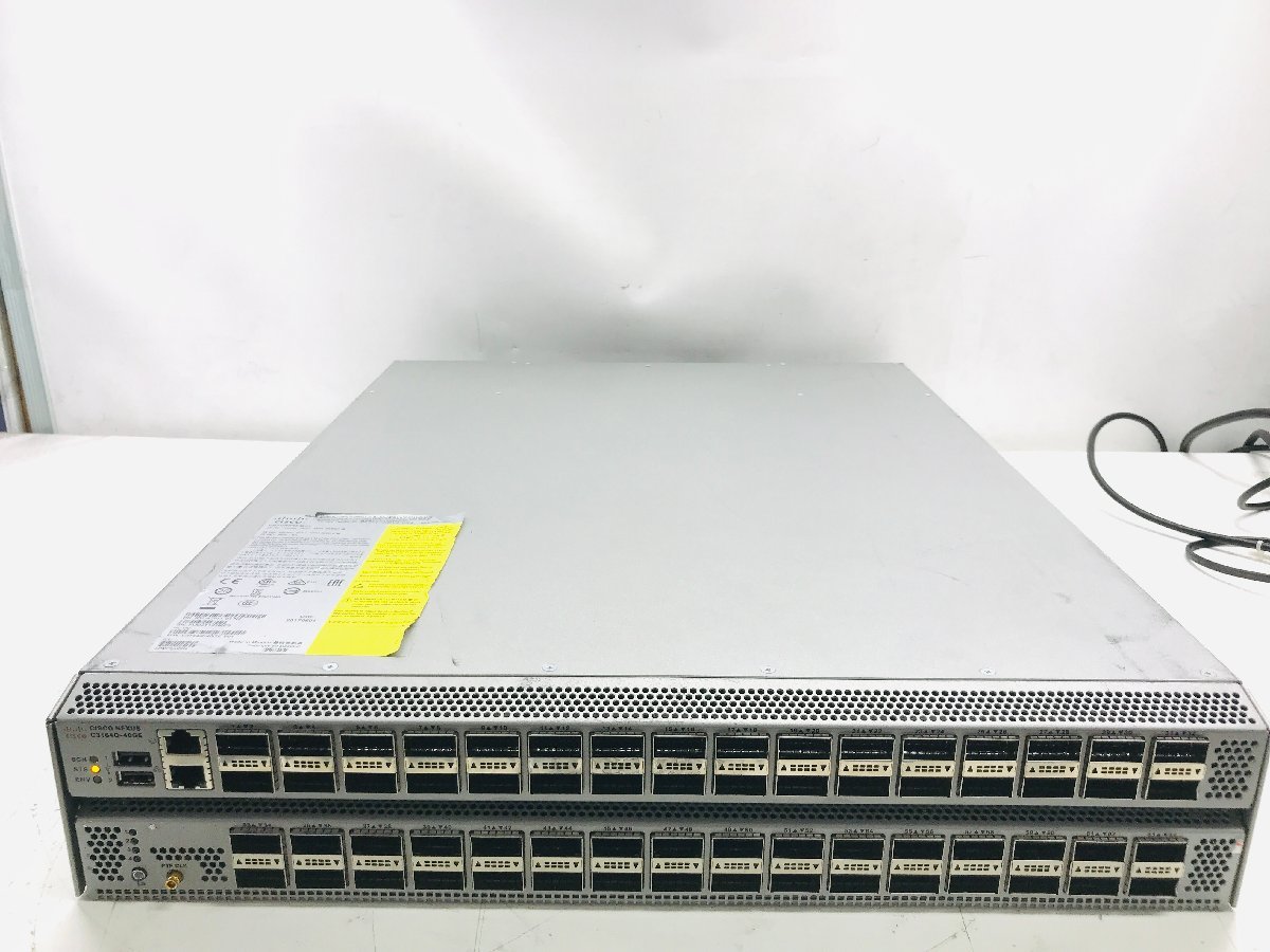 【傷や汚れあり】★Cisco Nexus 3164Q (N3K-C3164Q-40GE) 初期化済みの落札情報詳細 - ヤフオク落札価格検索 ...