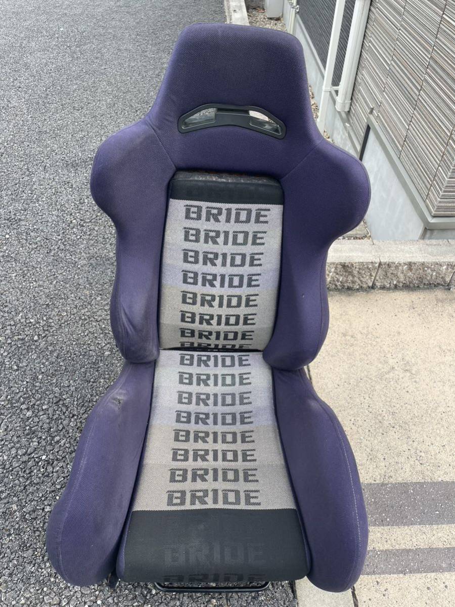 【やや傷や汚れあり】引き取り限定 BRIDE BRIX セミバケ ブリックス er34 運転席 シートレール付き 発送不可の落札情報詳細 - ヤフオク落札価格検索 オークフリー