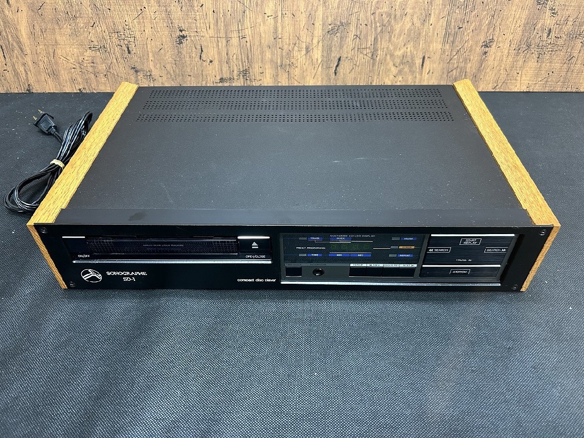 【やや傷や汚れあり】〇A1754/1円～ Conrad-johnson コンラッド・ジョンソン 【SONOGRAPHE SD-1 CDプレーヤー】難あり品の落札情報詳細 - Yahoo ...