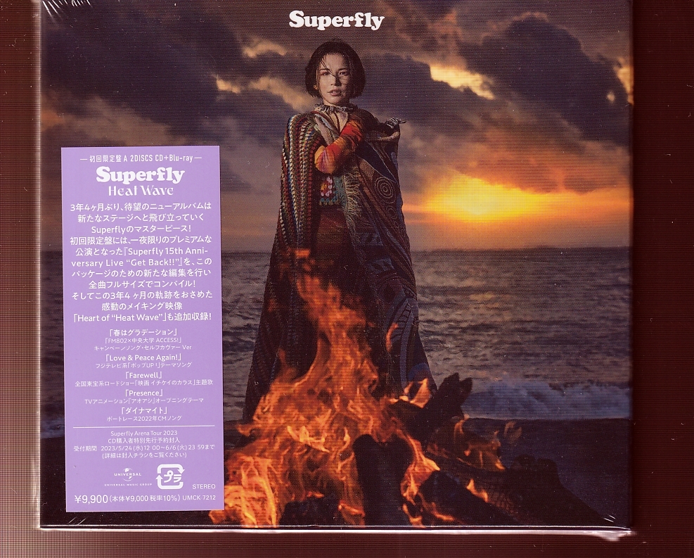 【未使用】DA★新品②★音楽CD★Superfly/Heat Wave 初回限定盤A（CD+Blu-ray）★UMCK-7212の落札情報詳細 - ヤフオク落札価格検索 オークフリー