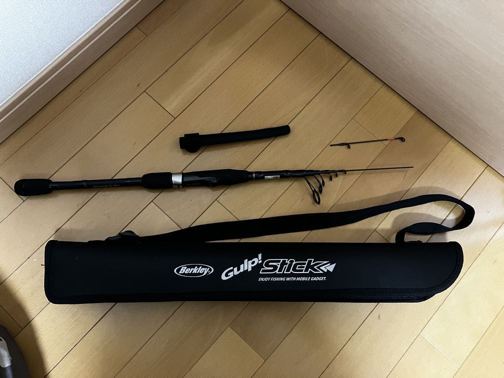 【未使用に近い】ガルプスティック GSS-806ML TE MBLK バークレー Berkley Gulp Stick モバイルロッド ...