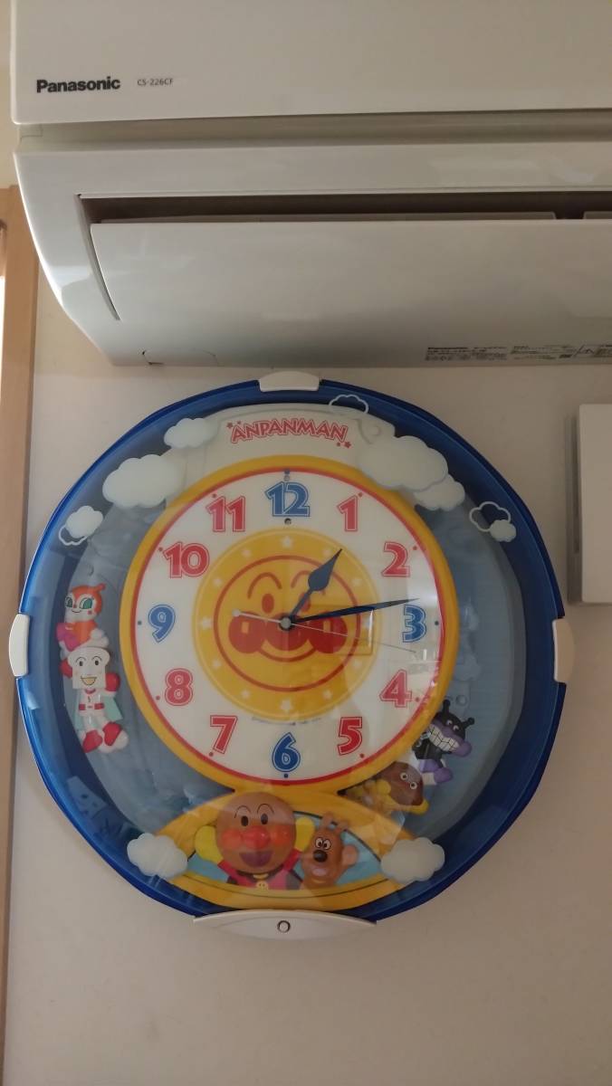 【やや傷や汚れあり】【レア・希少！】 SEIKO／セイコー製 アンパンマン からくりかけ時計(電波時計)：CQ214Lの落札情報詳細 ...