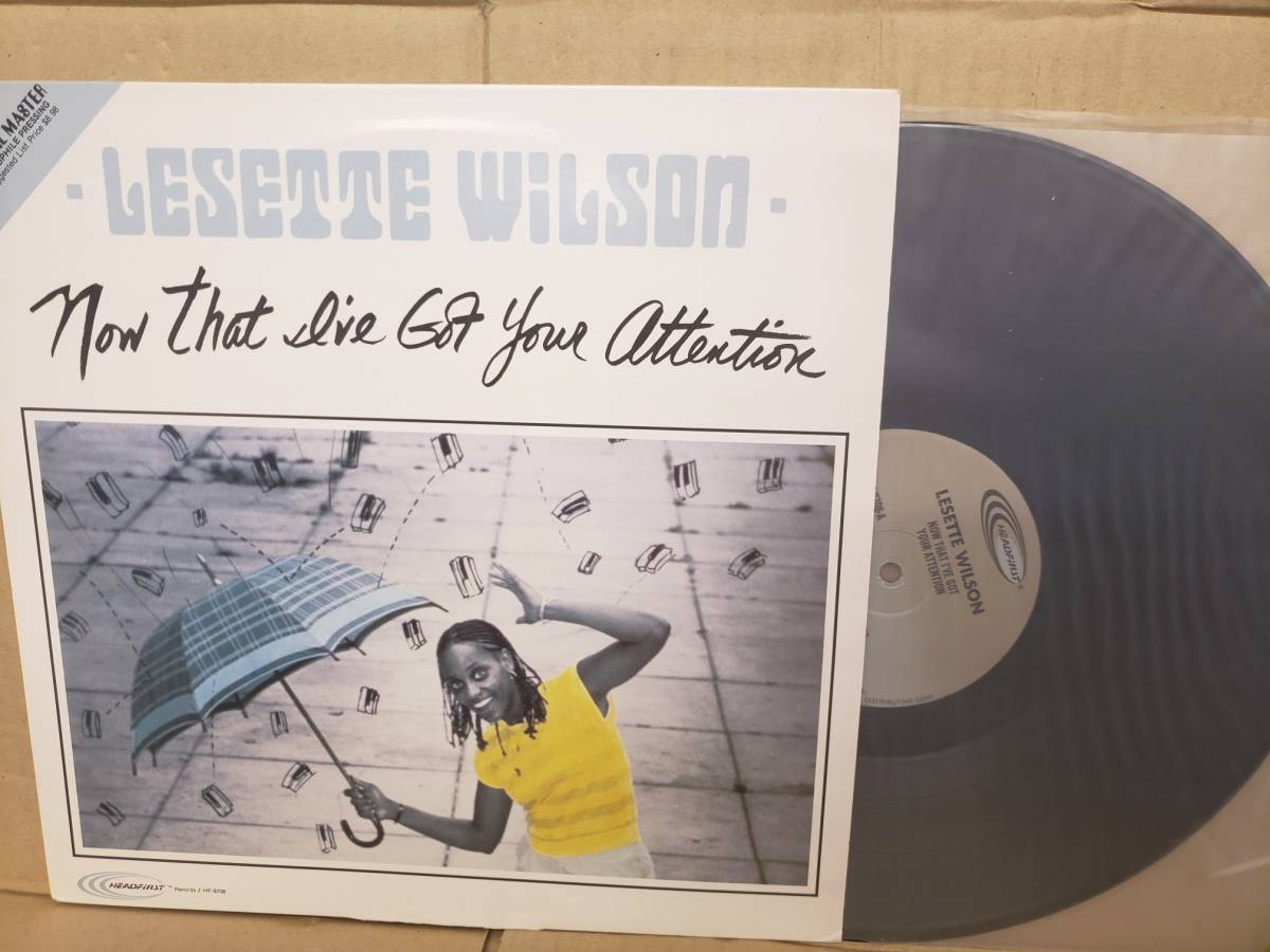 【やや傷や汚れあり】Lesette Wilson - Now That I've Got Your Attention 愛のコリーダ収録 エレピ Jazz-Funk, Fusion ...