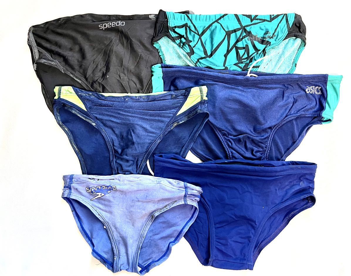 【中古】4【5枚セット】ellesseナイキNIKEアリーナspeedo女子競泳水着L/M/M(9)/O★光沢濃紺ネイビー/光沢ブラックの落札 ...