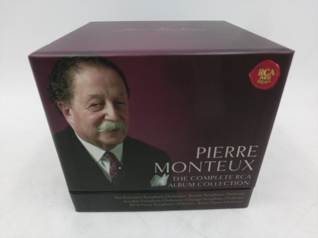 【やや傷や汚れあり】BO【VV-096】【60サイズ】 ピエール・モントゥー/THE COMPLETE RCA ALBUM ...